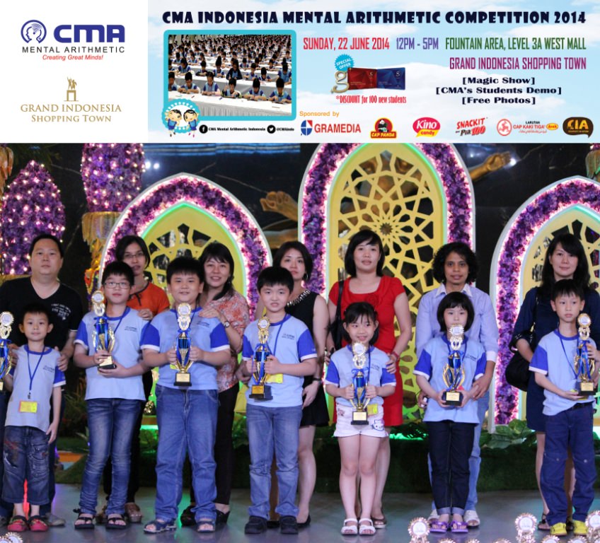Best of the best CMA’s students | CMA Mental Arithmetic – Indonesia
