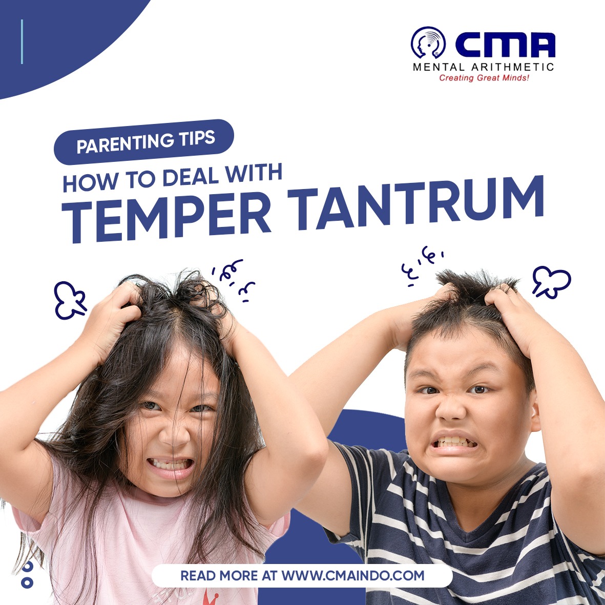 How To Deal With Temper Tantrum Cma Mental Arithmetic Indonesia